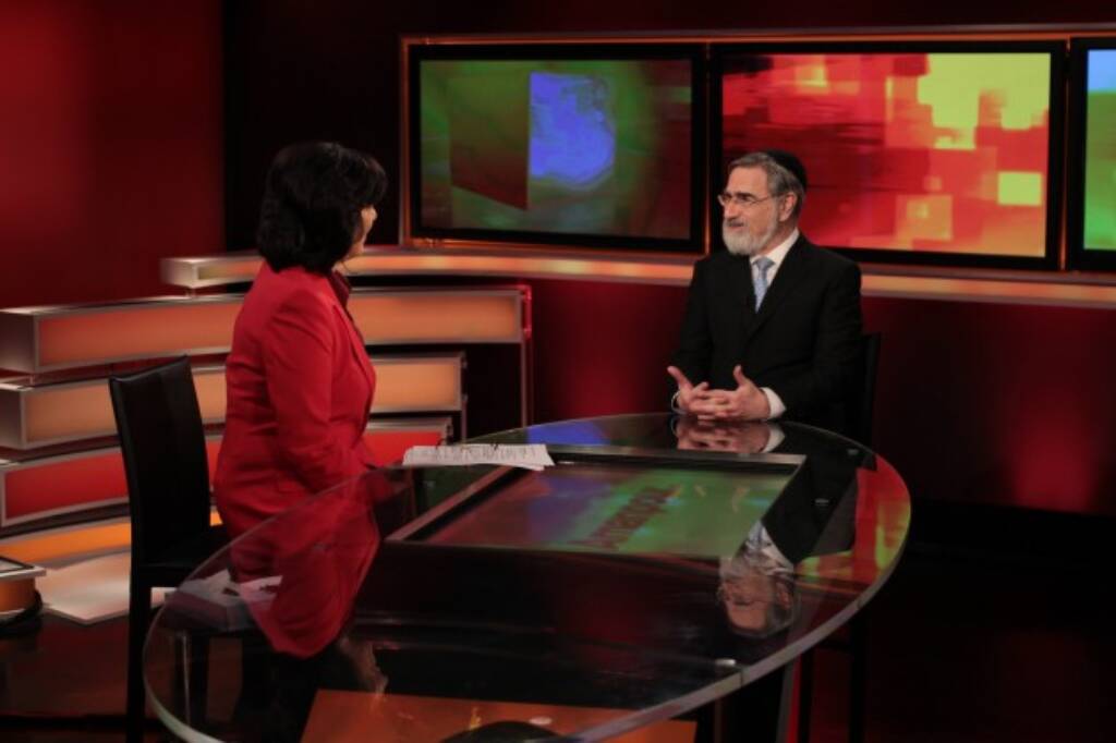 Rabbi Sacks talks with CNN's Christiane Amanpour | The Rabbi Sacks Legacy