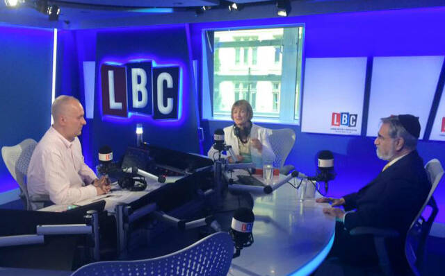 Discussing 'Not in God's Name' on LBC Radio | The Rabbi Sacks Legacy