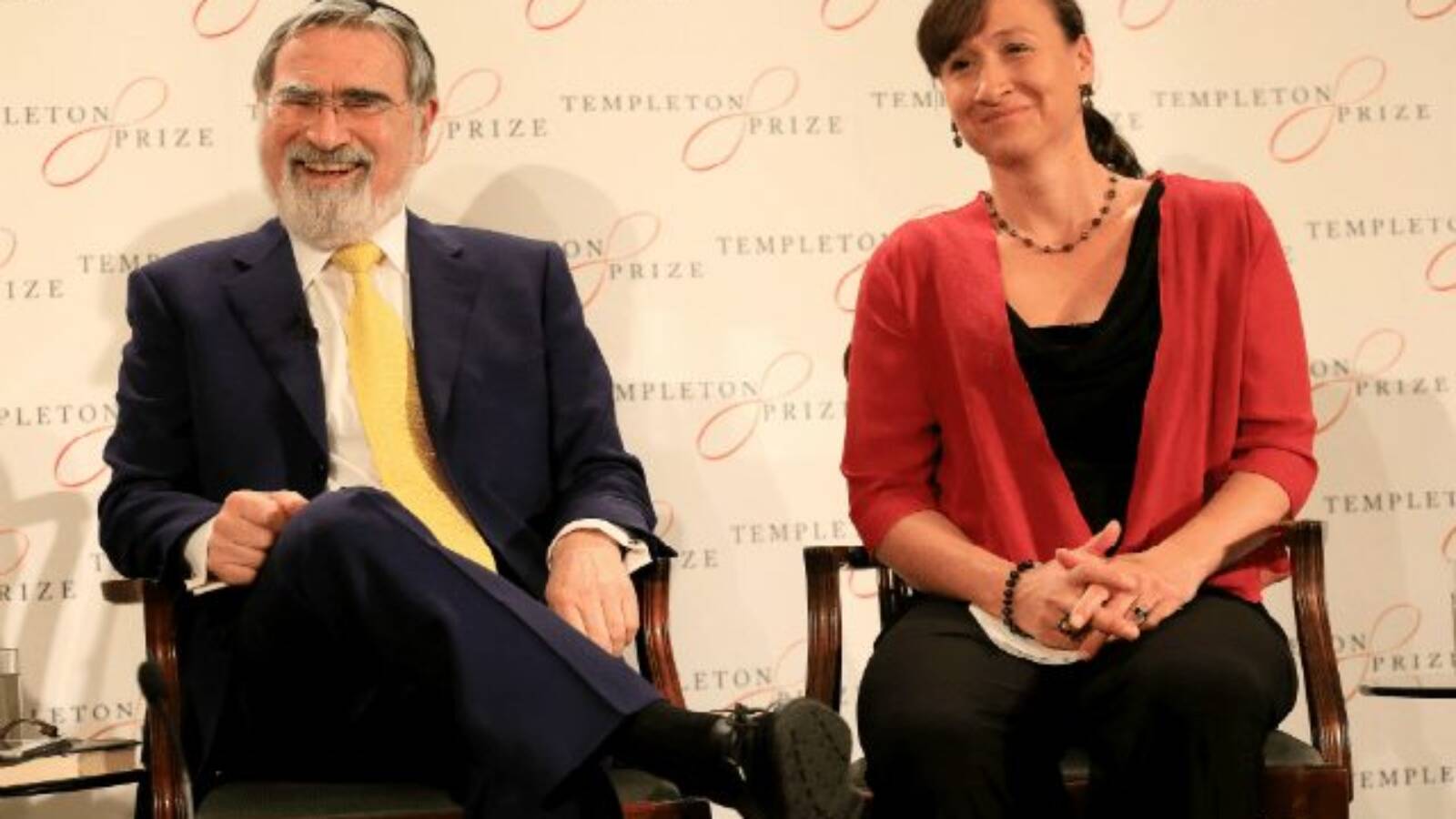 Gila Sacks surprises her father | Video | The Rabbi Sacks Legacy