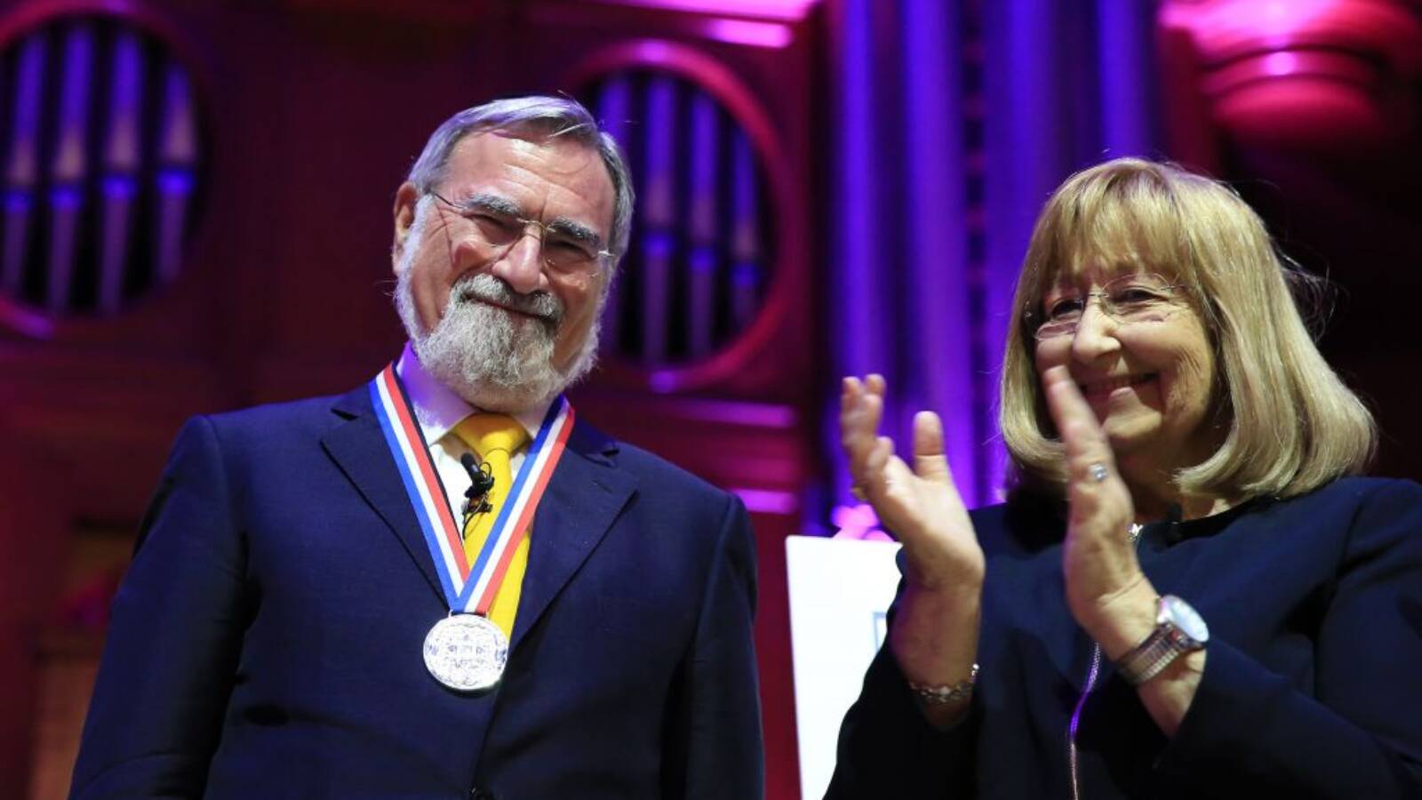 Gila Sacks surprises her father | Video | The Rabbi Sacks Legacy