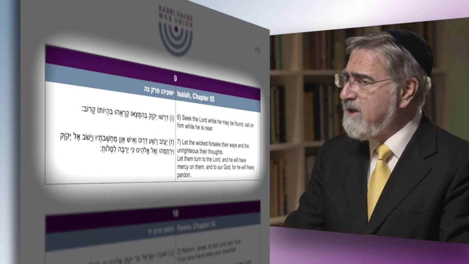 Rosh Hashanah 2026 | The Rabbi Sacks Legacy