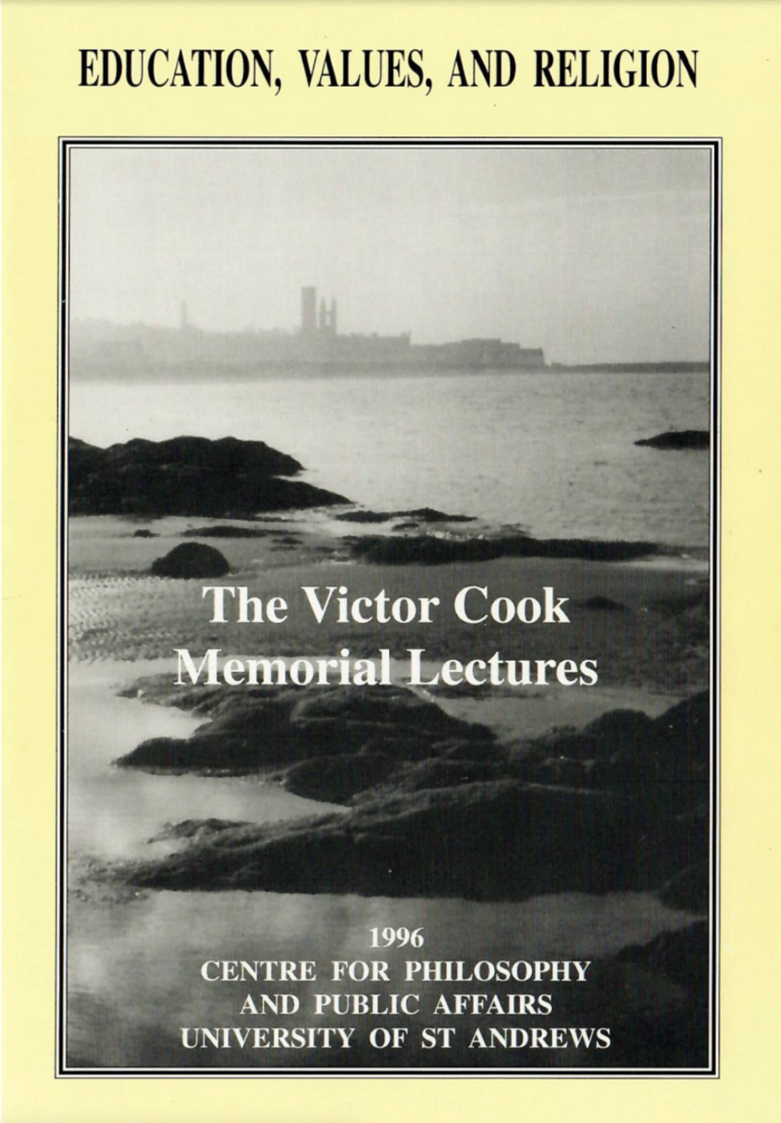 The Victor Cook Memorial Lectures (1996) | The Rabbi Sacks Legacy