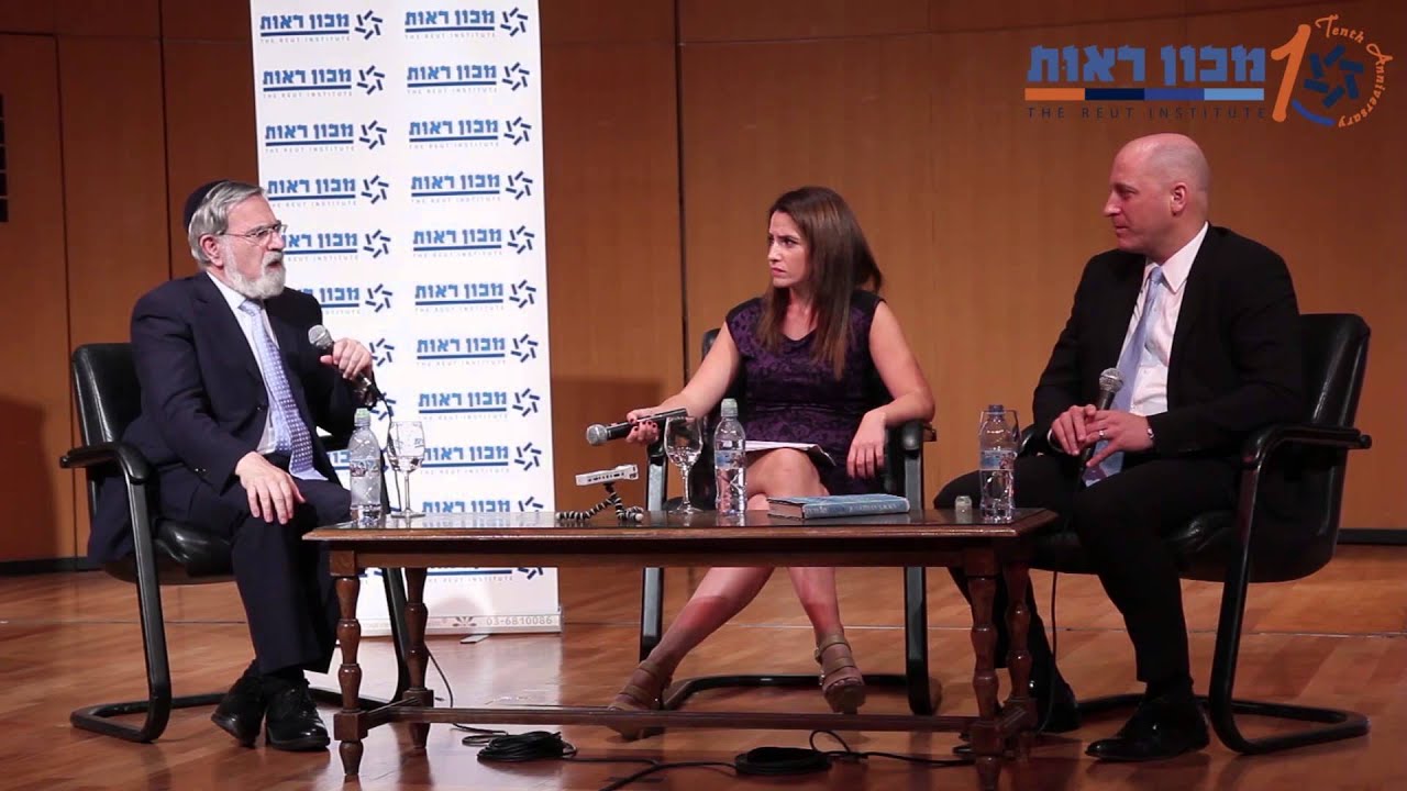 Rabbi Sacks and Gidi Grinstein at The Reut Institute | Video | The ...