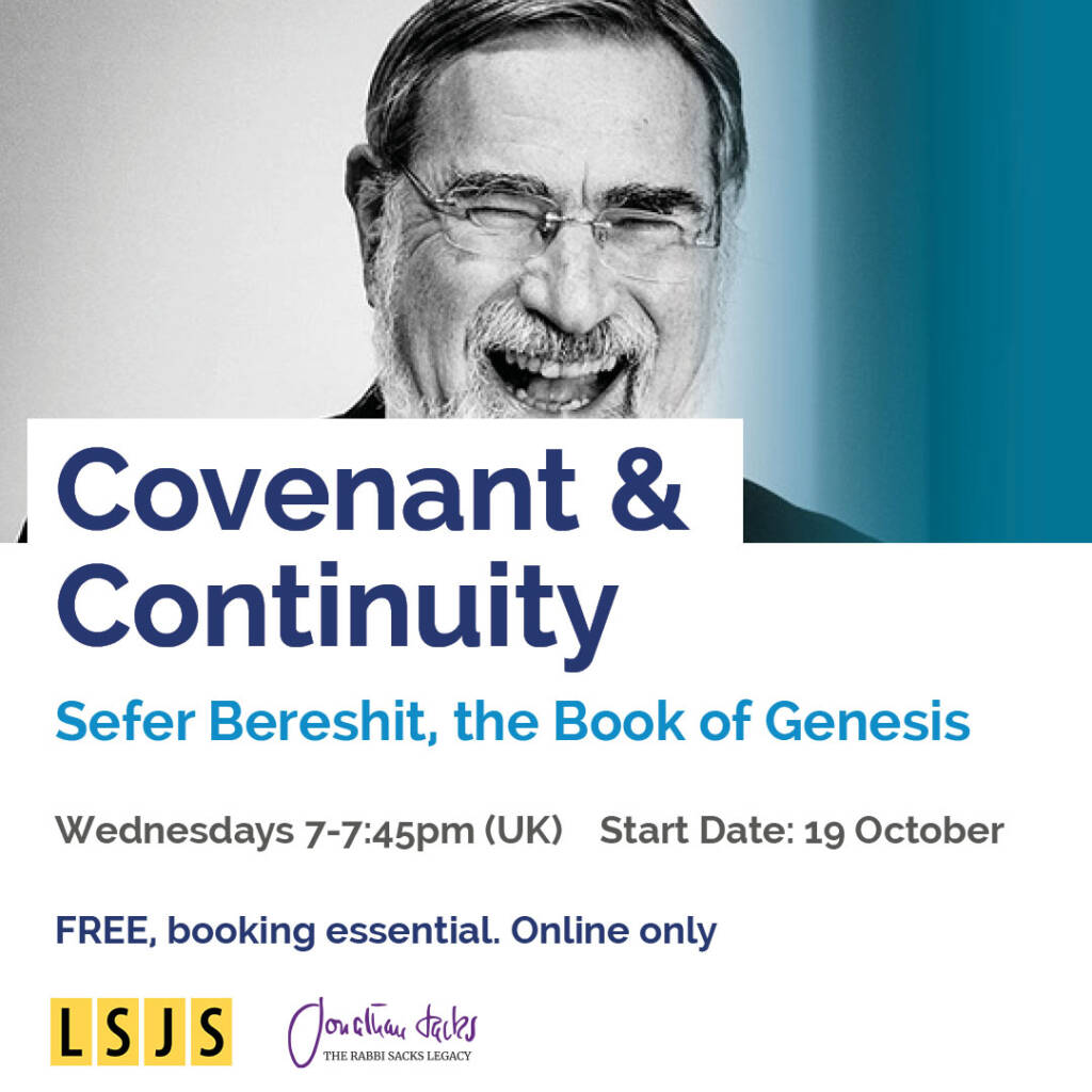 Covenant & Continuity: The Book of Genesis | The Rabbi Sacks Legacy
