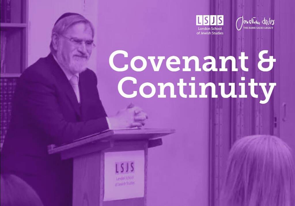 Covenant & Continuity: The Book of Genesis | The Rabbi Sacks Legacy