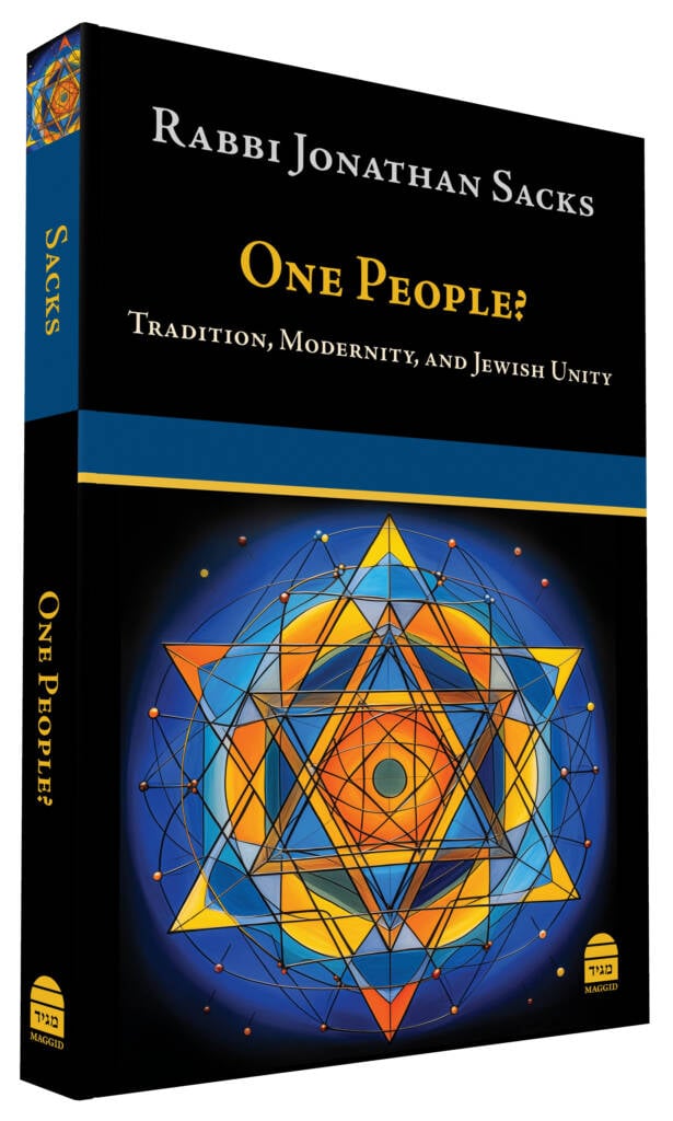 One People? Tradition, Modernity, and Jewish Unity | The Rabbi Sacks Legacy