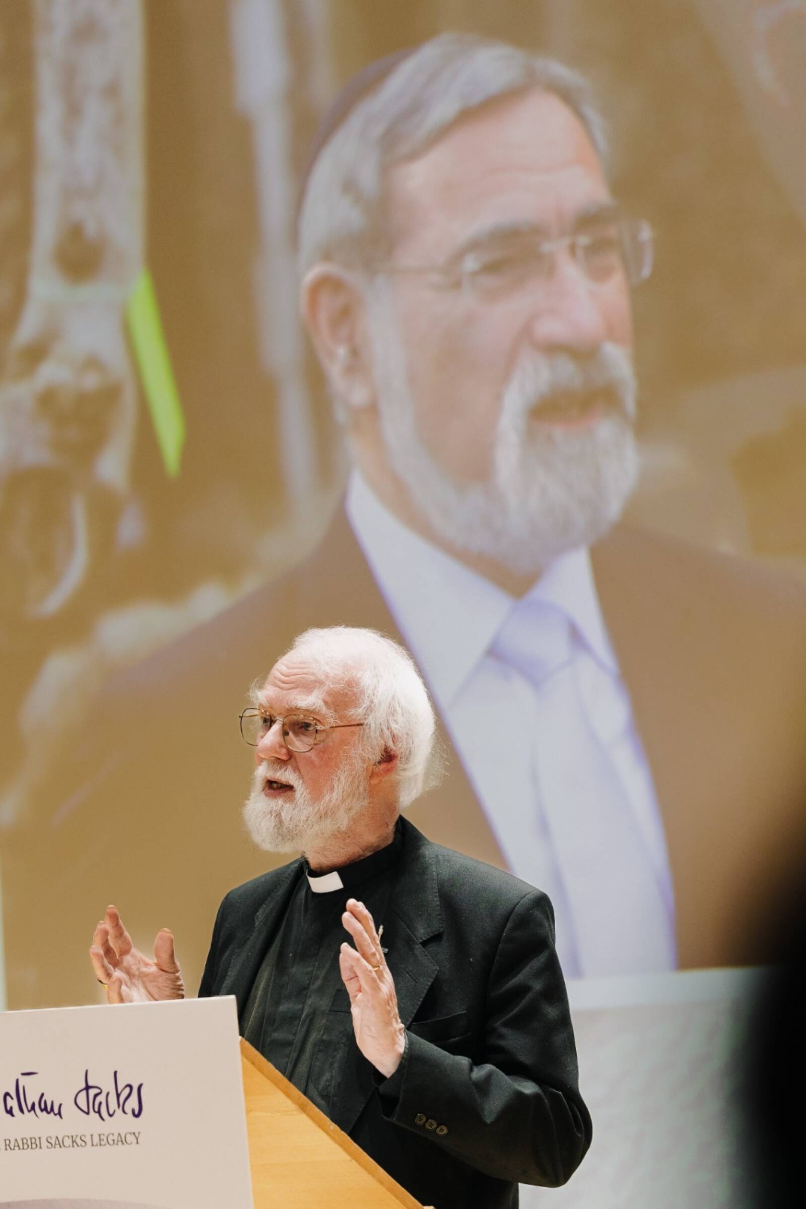 Lord Rowan Williams Delivers 2025 Rabbi Sacks Memorial Lecture | The ...