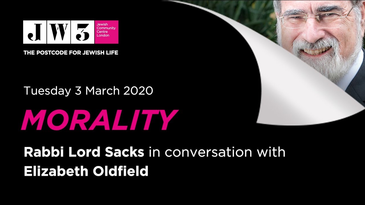 JW3-TV: Morality | Video | The Rabbi Sacks Legacy